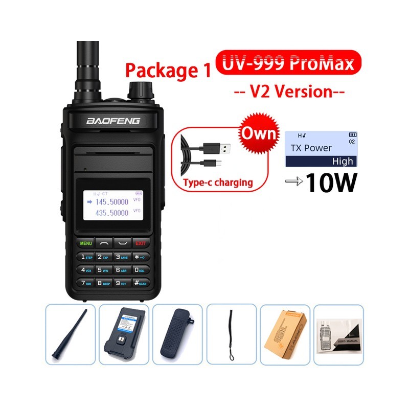 UV-999 Pro Baofeng | High-Performance Handheld Radio | Buy now!